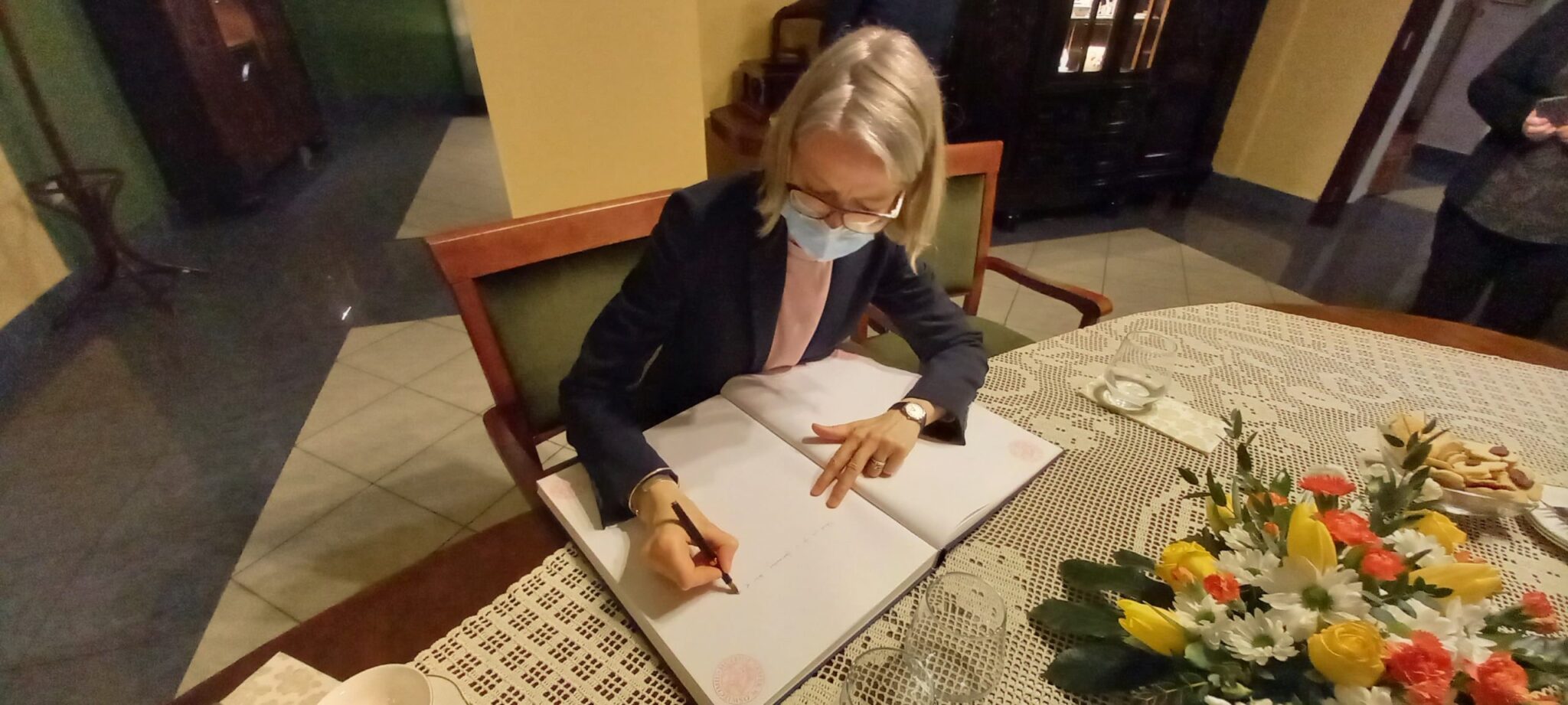 POWIAT. Ambasador Wielkiej Brytanii z wizytą w Oświęcimiu